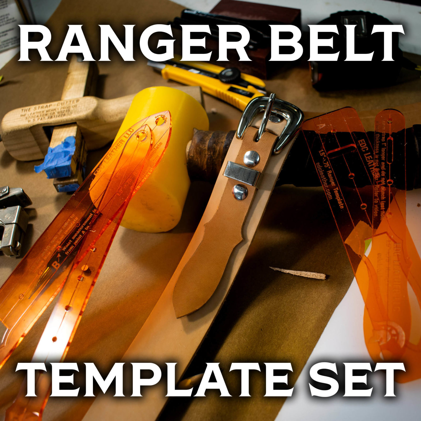 Ranger Belt Template Set – EDC Leather