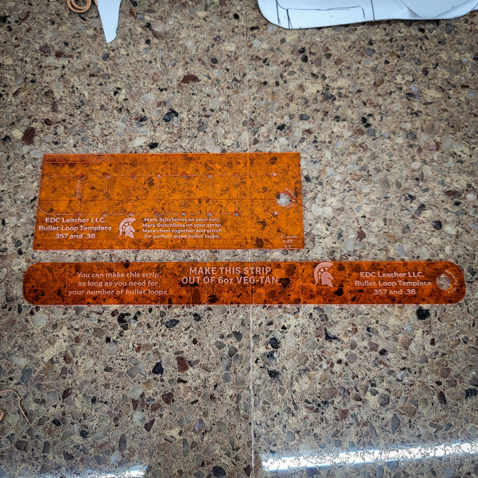Bullet Loop Template Sets – EDC Leather